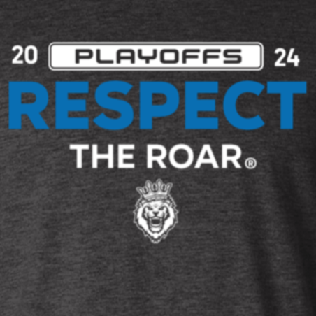 Respect The Roar® 2024 Official Fan Playoffs Unisex T-Shirt | Lions ...
